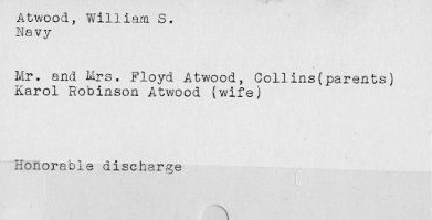 William S. Atwood | Ames History Museum