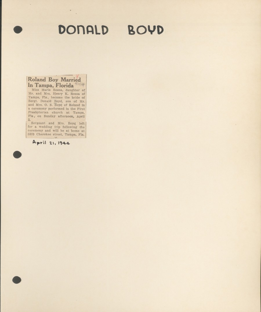 Donald Boyd | Ames History Museum