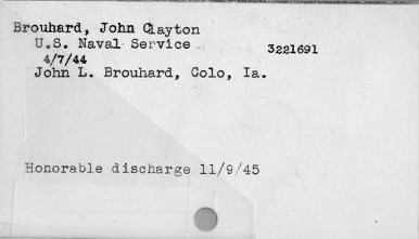 John Clayton Brouhard | Ames History Museum