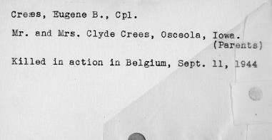 Eugene Basil Crees | Ames History Museum