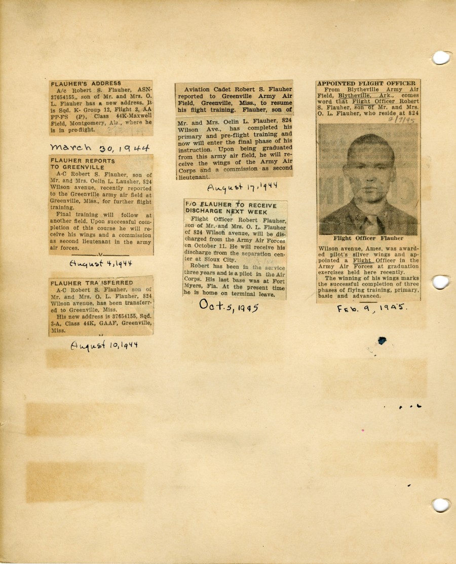 Robert Snook Flauher | Ames History Museum