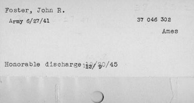 John R. Foster | Ames History Museum