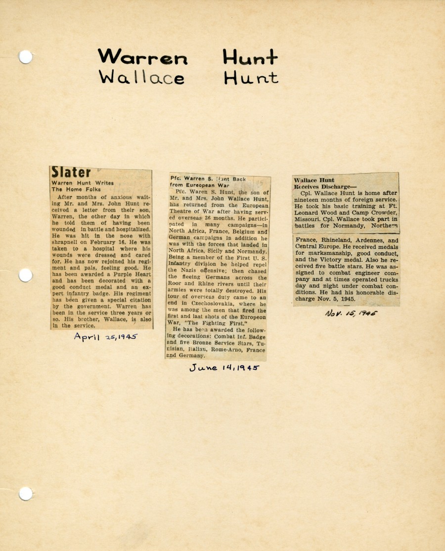 Warren S. Hunt | Ames History Museum