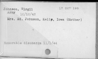 Virgil Johnson | Ames History Museum