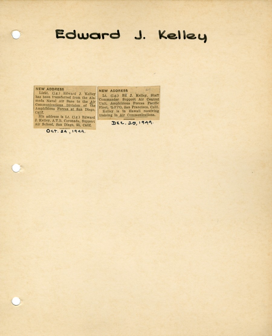 Edward James Kelley | Ames History Museum