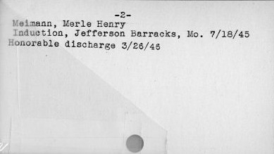 Merle Henry Meimann | Ames History Museum