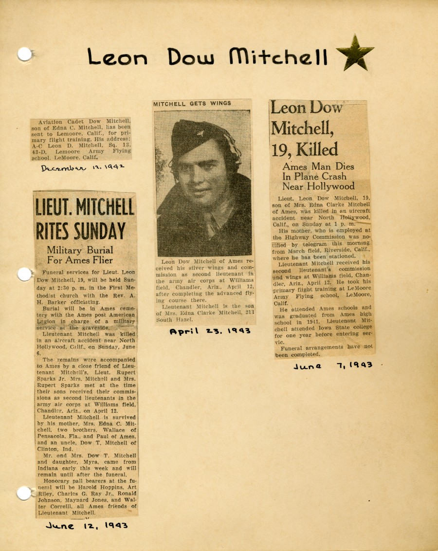 Leon Dow Mitchell | Ames History Museum