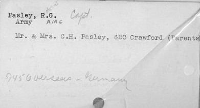 Robert G. Pasley | Ames History Museum