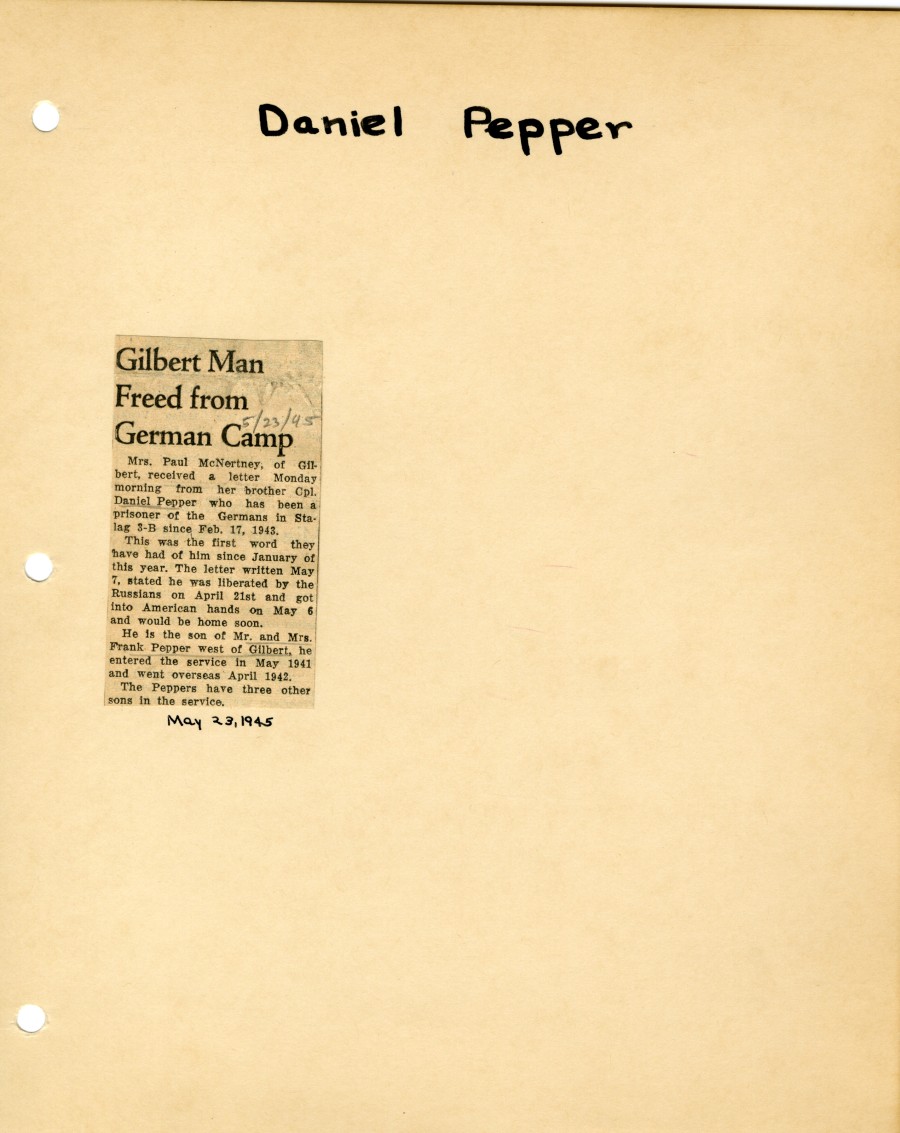 Daniel Pepper | Ames History Museum