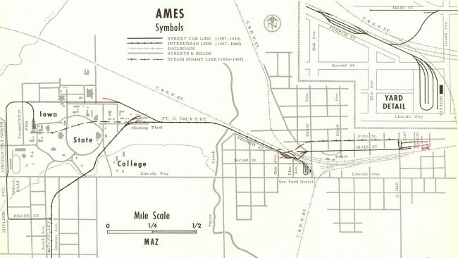 Crossing flooded Creek | Ames History Museum