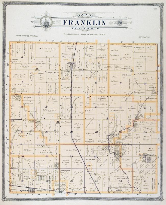 1902 Franklin Township | Ames History Museum