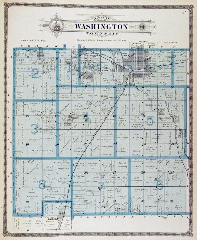 1902 Washington Township | Ames History Museum
