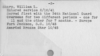 William L. Sharp | Ames History Museum