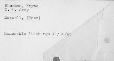 Wayne Sherman | Ames History Museum