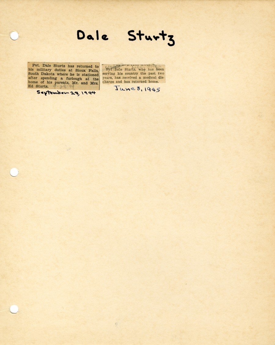 Dale Sturtz | Ames History Museum