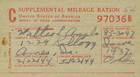 World War II Rationing on the U.S. Homefront | Ames History Museum