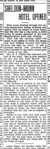 Sheldon-Munn Hotel | Ames History Museum