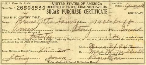 World War II Rationing on the U.S. Homefront | Ames History Museum